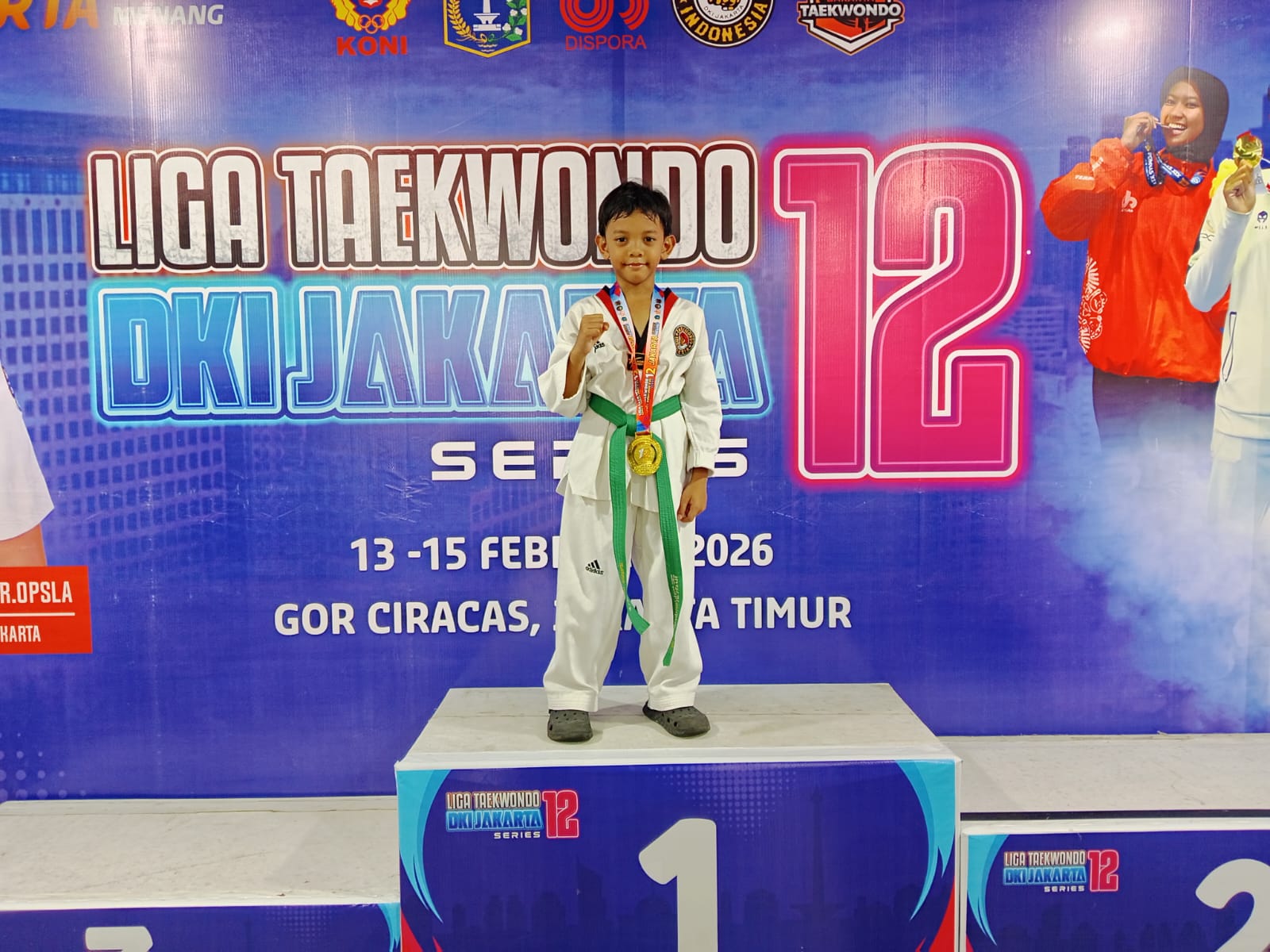 Dojang Aselih Nanggala Club Sabet 2 Emas Di Liga Taekwondo DKI 2026