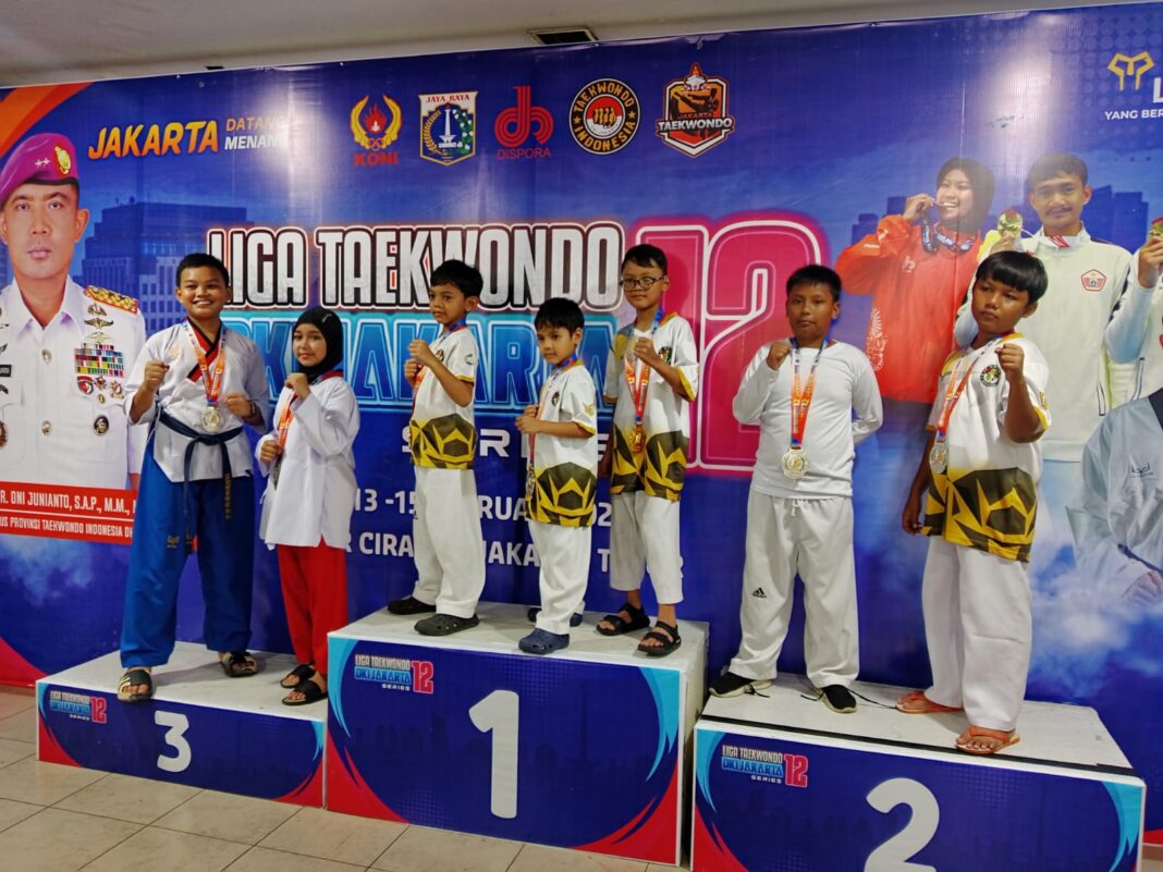 Dojang Aselih Nanggala Club Sabet 2 Emas Di Liga Taekwondo DKI 2026