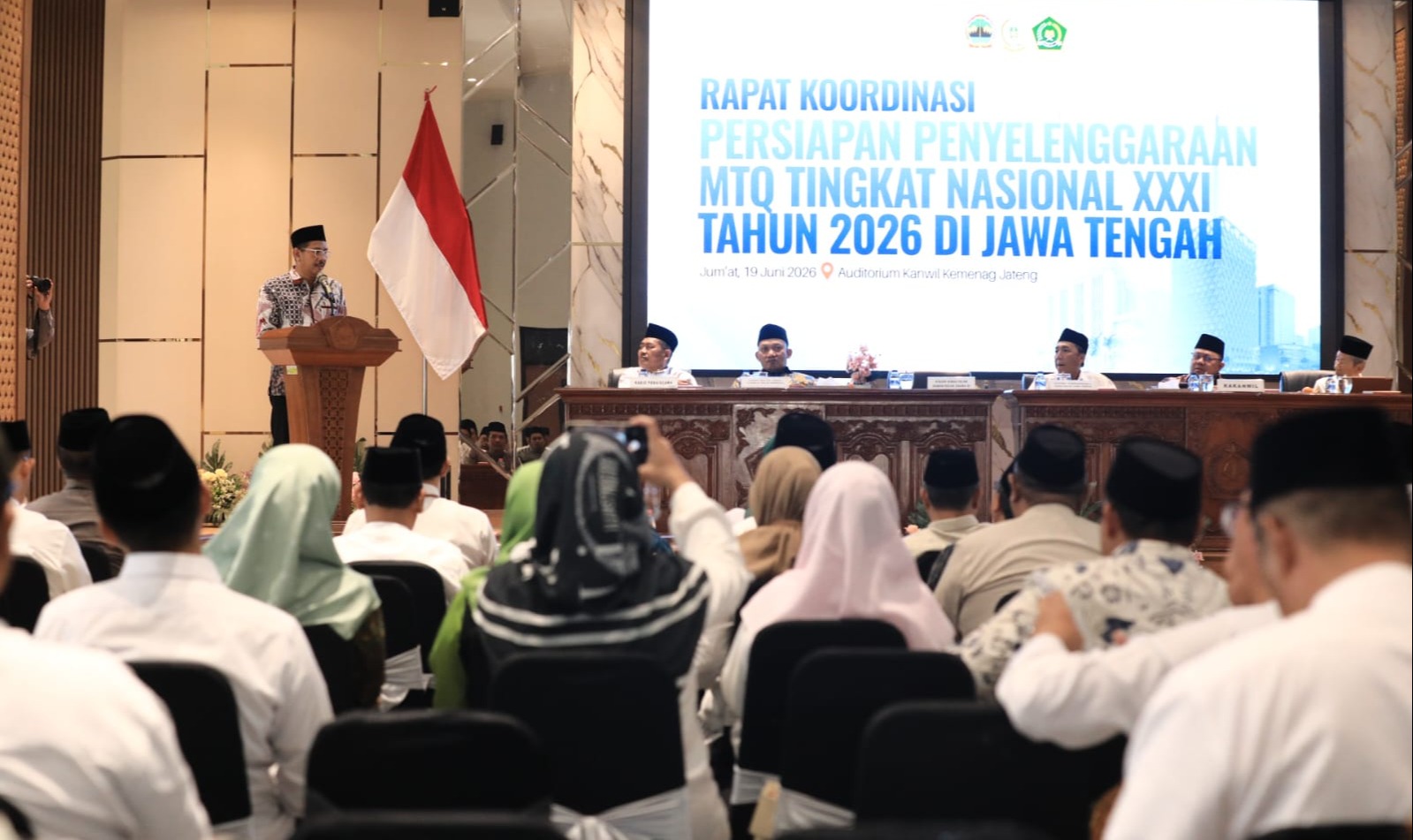 Semarang Bersiap Jadi Tuan Rumah MTQ Nasional XXXI, Logo Dan Maskot ...